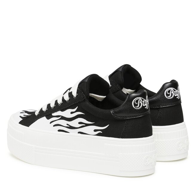 Sneakers Buffalo Paired Flame 1630980 Schwarz | eschuhe.de