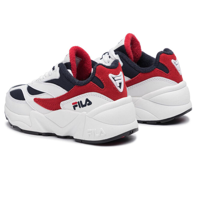 Sneakers Fila V94M Jr 1010780.01M White/Fila Navy/Fila Red | epantofi.ro