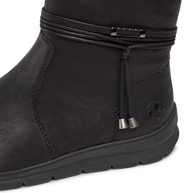 Botine Rieker Z0070-00 Negru | epantofi.ro