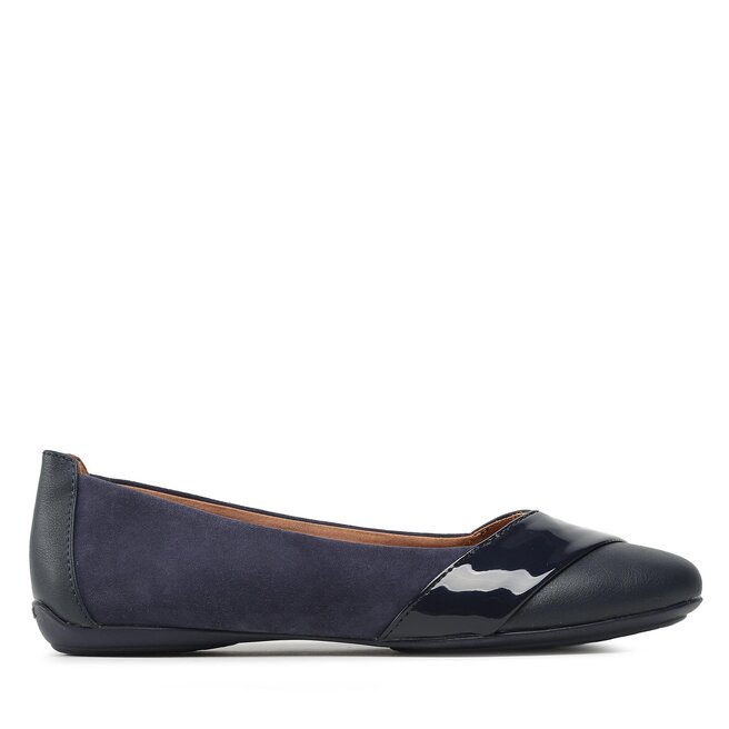 Ballerinas Geox D Charlene D35Y7A021BCC4002 Dunkelblau | eschuhe.de