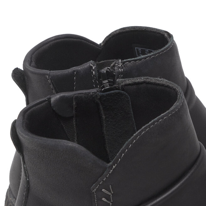 Stiefeletten Clarks Caroline Rae 261675154 Black Leather | eschuhe.de