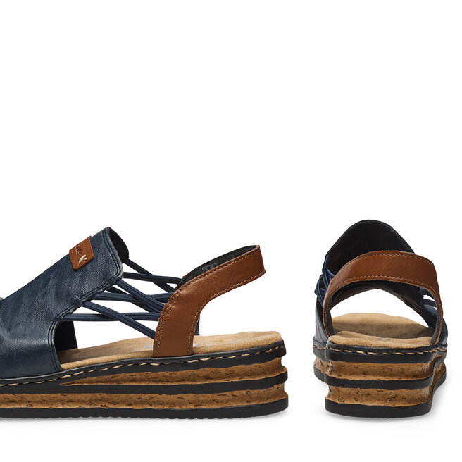 Sandale Rieker 62962-14 Bleumarin | epantofi.ro