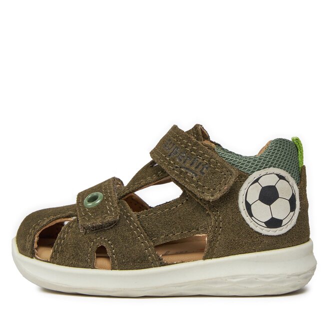 Sandały Superfit 1-000389-7000 M Zielony | eobuwie.com.pl