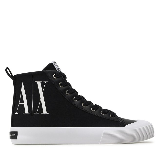 Trampki Armani Exchange XUZ039 XV591 00002 Czarny | eobuwie.com.pl
