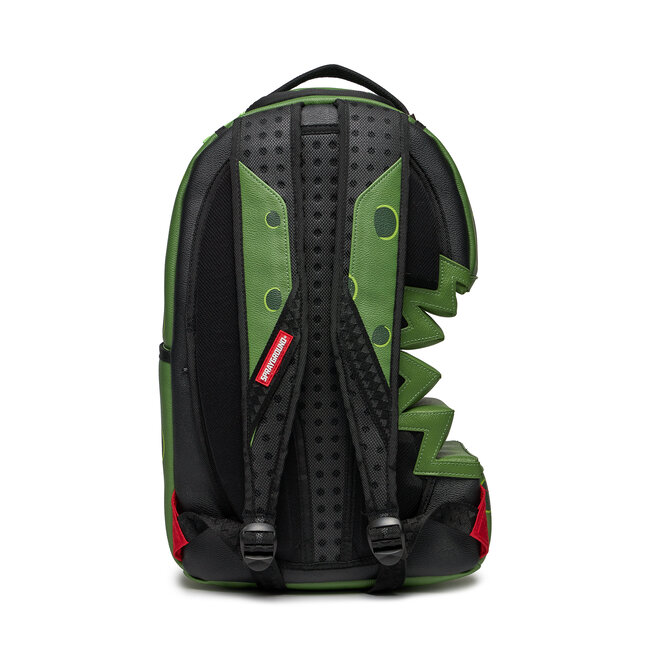 Mochila SPRAYGROUND Pickle Rick Sharkbite 910B4906NSZ Verde | zapatos.es