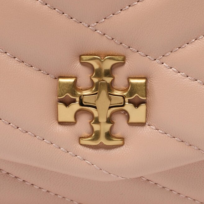 Τσάντα Tory Burch Kira Chevron Chain Wallet 90343 Devon Sand 0320 ...