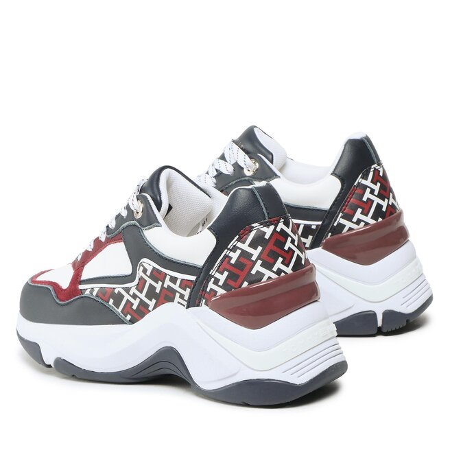 Sneakers Tommy Hilfiger Chunky Sneaker Monogram FW0FW06789 Multicolore ...