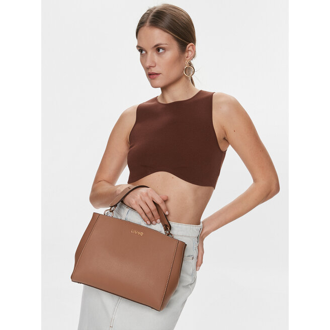 Дамска чанта Liu Jo Ecs M Top Handle AA4089 E0037 Teddy X0534 | obuvki.bg