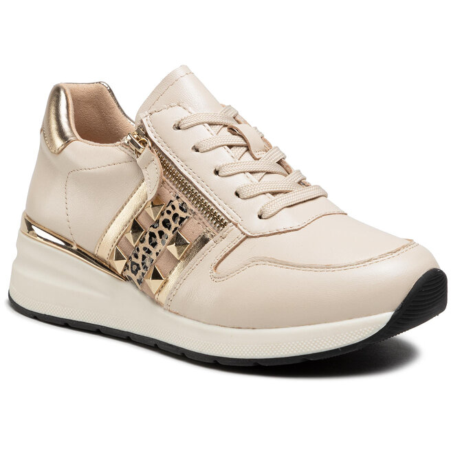Sneakers Caprice 9-23725-26 Beige Comb 408 • Epantofi.ro