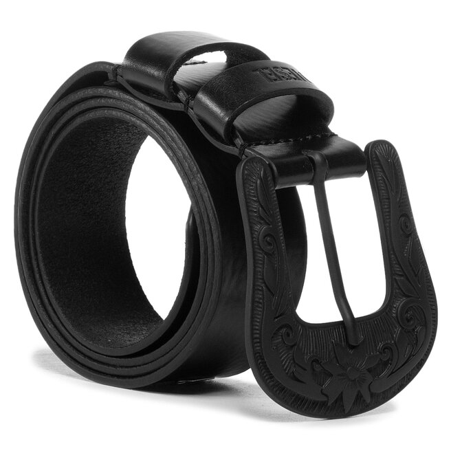 Pasek Męski Diesel B-Lontex X06671 P0396 Czarny | eobuwie.com.pl