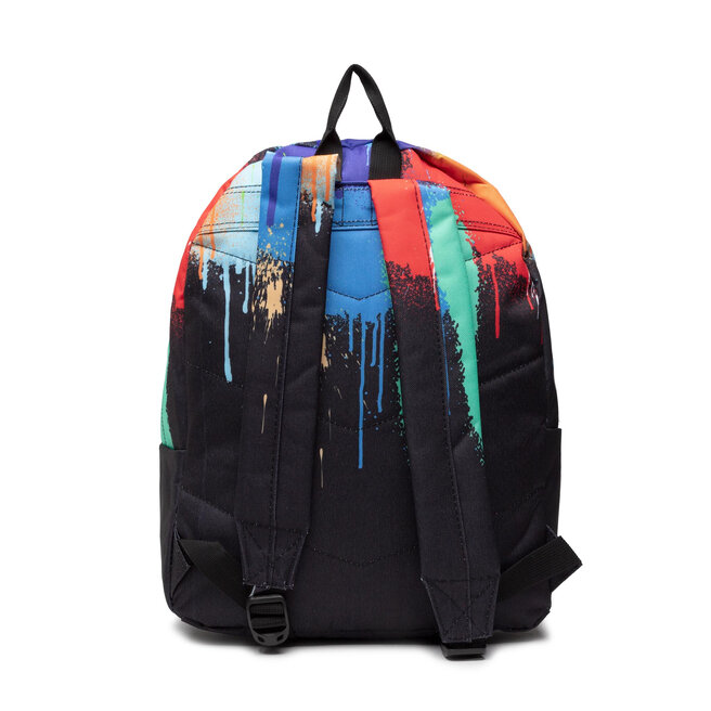 Rucksack HYPE Multi Coloured Graffiti Drip Backpack TWLG-699 Black ...