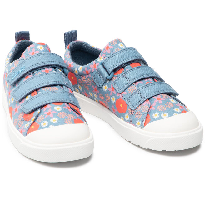 Trampki Clarks City Vibe K 261567876 Niebieski | eobuwie.com.pl