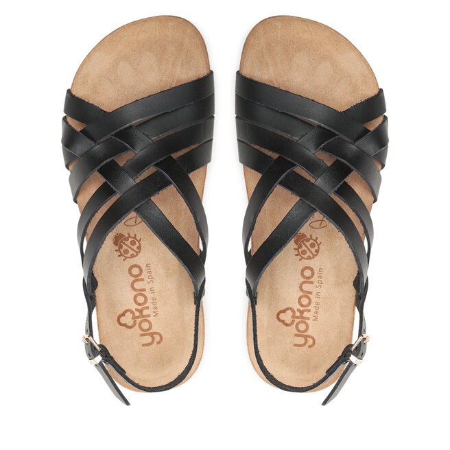 Sandalen Yokono Ibiza 186 Negro | eschuhe.de