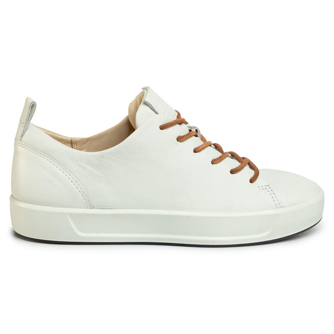 Sneakersy ECCO Soft 8 W 45093301007 Biały | eobuwie.com.pl