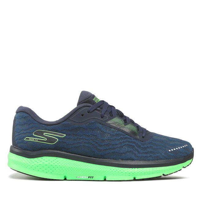 Buty Skechers Go Run Ride 10 246045/NVLM Navy/Lime | eobuwie.com.pl