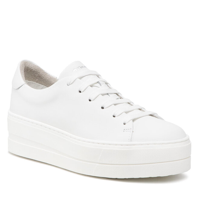 Sneakers Tamaris 1-23756-28 White Leather 117 | eschuhe.de
