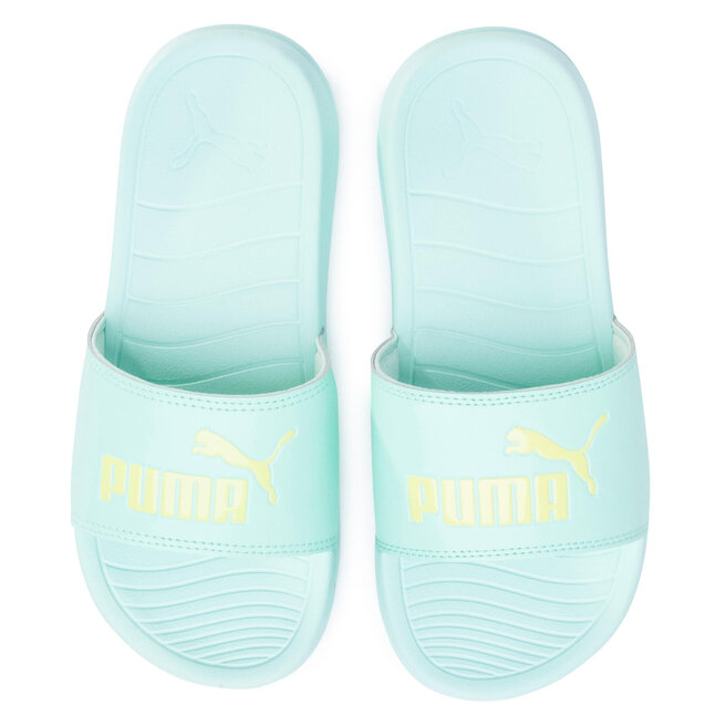Klapki Puma Popcat 20 Jr 372017 07 Mist Green/Sunny Lime | eobuwie.com.pl