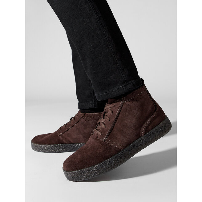 Μποτίνια Clarks Streethill Mid 261745347 Καφέ | epapoutsia.gr