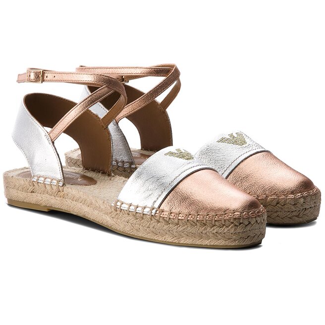 Espadrilky Emporio Armani X3S018 XL283 D222 Hnědá | eobuv.cz