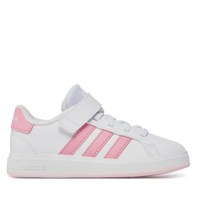 Zapatos adidas Grand Court 2.0 El K ID0738 Ftwwht/Blipnk/Clpink ...