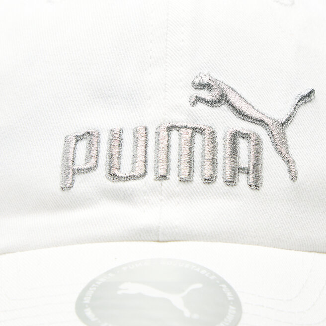 Cap Puma Essentials No.1 Cap 024357 White-Silver 07 | eschuhe.de
