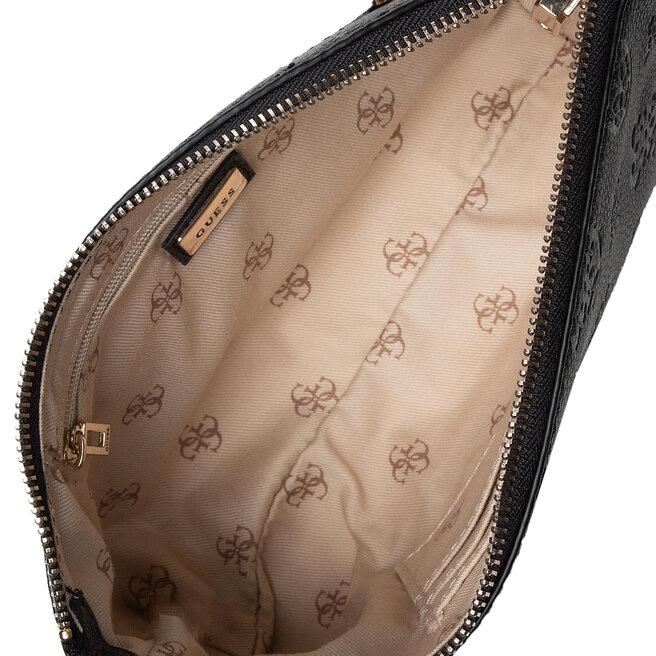 Handtasche Guess Helaina Mini Crossbody Top Zip HWPG84 03720 BLA ...