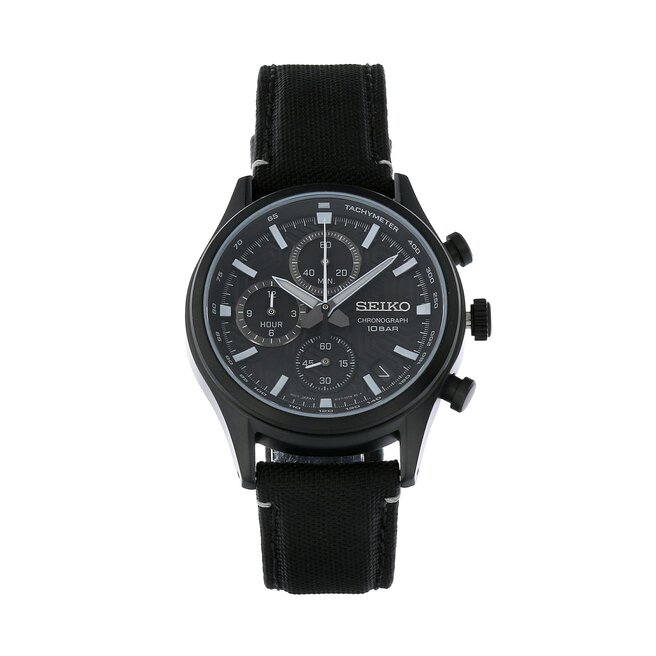 Orologio Seiko Dress Chronograph SSB421P1 Nero | escarpe.it