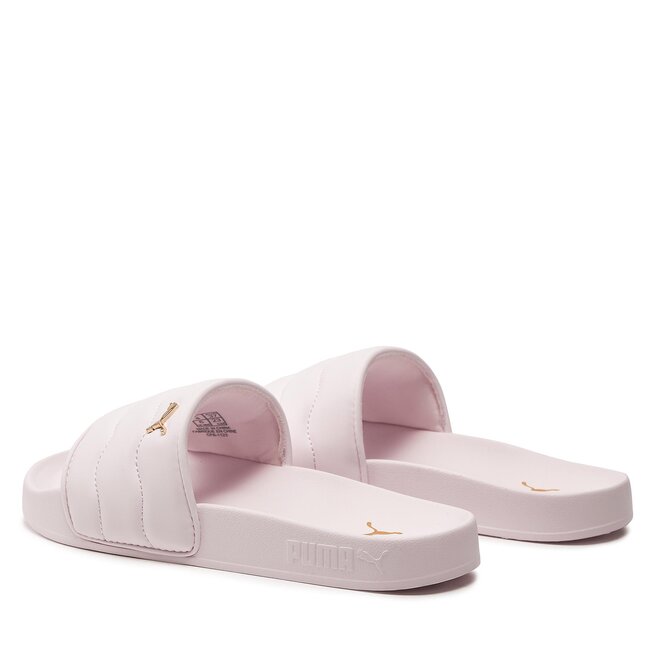 Klapki Puma Leadcat 2.0 389557-05 Whisp Of Pink/Metallic Gold | eobuwie ...