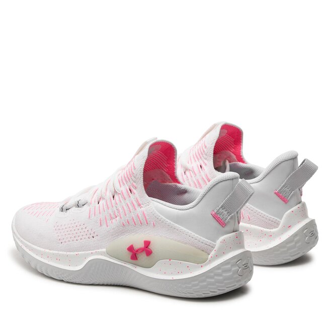 Zapatos Under Armour Ua W Flow Dynamic Intlknt 3027176-102 White/Halo Gray/Astro Pink | zapatos.es