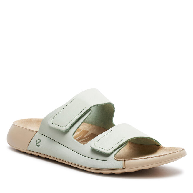 Klapki ECCO 20682302579 Matcha | eobuwie.com.pl