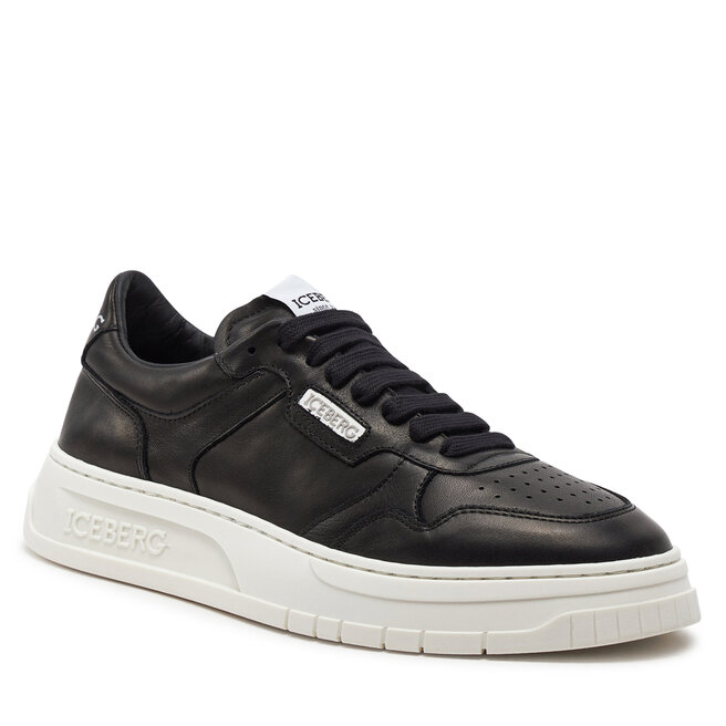 Sneakersy Iceberg Clock IU1687 Czarny | eobuwie.com.pl