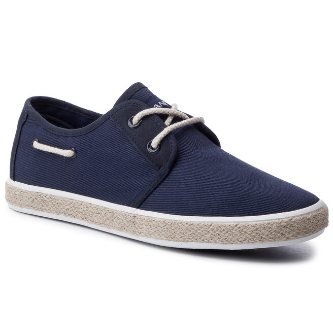 Espadryle Lanetti MS19060 Granatowy | eobuwie.com.pl