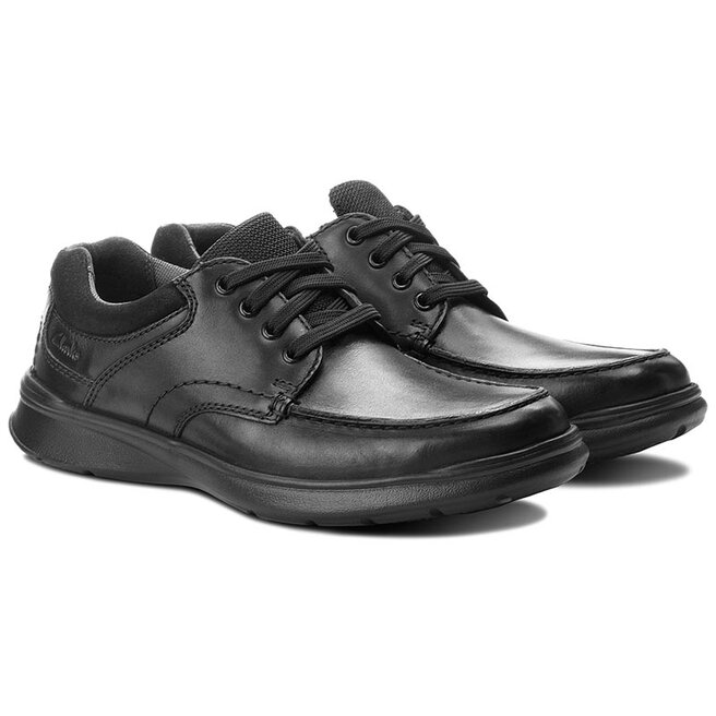 Pantofi Clarks Cotrell Edge 261373857 Blk Smooth Leather | epantofi.ro
