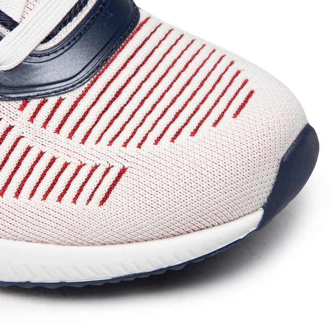 Sneakersy Skechers Confetti Fever 117001/WNVR Biały | eobuwie.com.pl