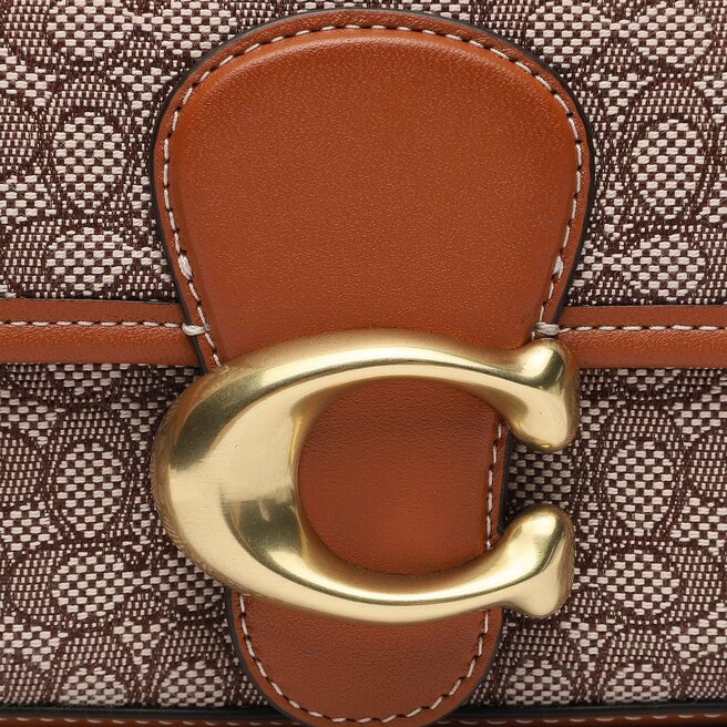 Дамска чанта Coach Ms Jac Soft Tab Sb CM536 B4/Cocoa Burnished Amb ...