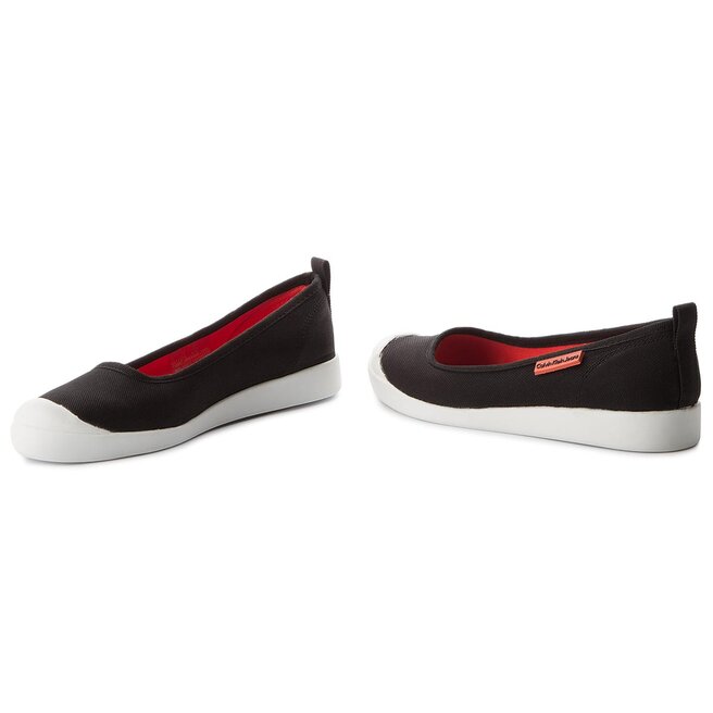 Polobotky Calvin Klein Jeans Libby R8947 Black | eobuv.cz