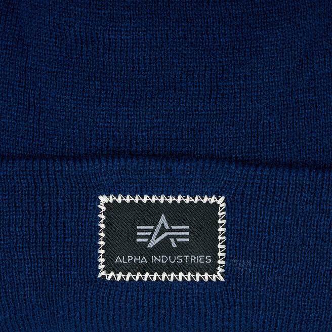 Čepice Alpha Industries X-Fit Beanie 168905 Modrá | eobuv.cz