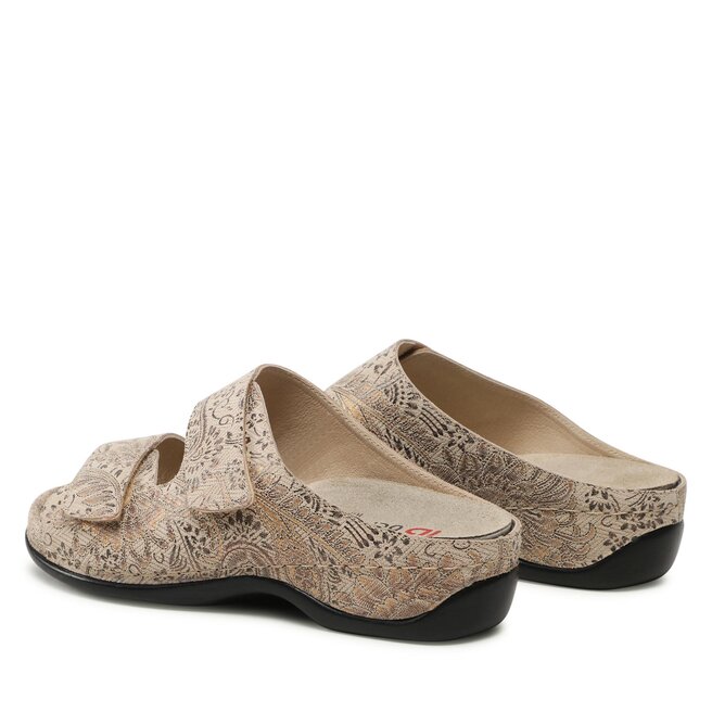 Pantoletten Berkemann Daria 01002 Bronze 412 | eschuhe.de