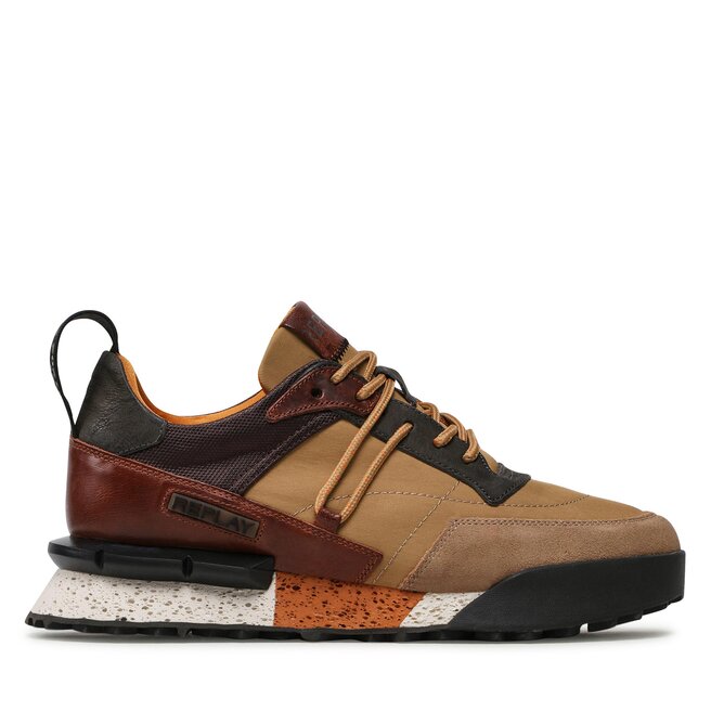 Sneakers Replay Field Jupiter 2 GMS1P.000.C0027L Lt Brn Cuoio 3172 ...