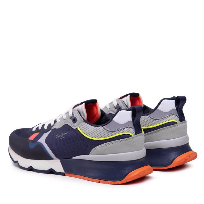 Sneakers Pepe Jeans Britt Pro Man Tech PMS30832 Dunkelblau | eschuhe.de