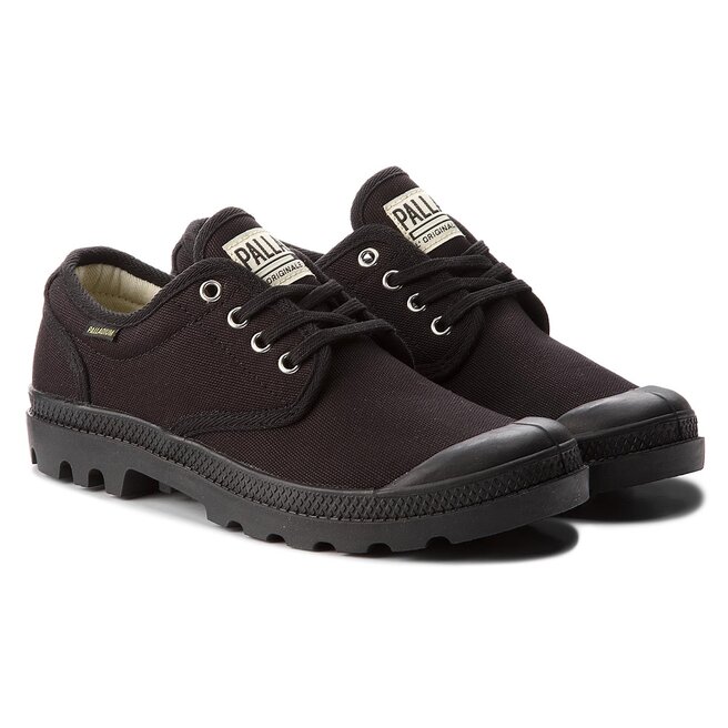 Półbuty Palladium Pampa Ox Originale 75331-060-M Czarny | eobuwie.com.pl