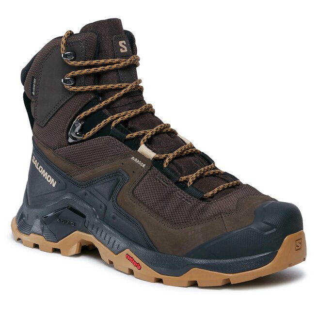 Trekkingschuhe Salomon Quest Element GORE-TEX L47216100 Braun | eschuhe.de