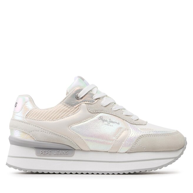 Sneakers Pepe Jeans Rusper Pearl PLS31478 White 800 | eschuhe.de