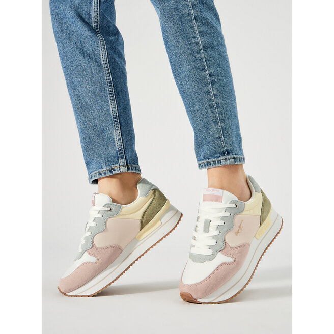 Sneakers Pepe Jeans Rusper Jelly PLS40003 Giallo | escarpe.it