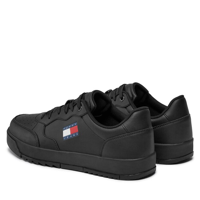 Sneakers Tommy Jeans Retro Ess EM0EM01397 Black BDS | eschuhe.de