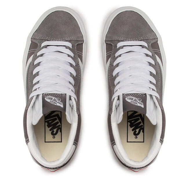 Sneakers Vans Mid Skool 37 VN0A3TKF1951 Pewter/True White | eschuhe.de