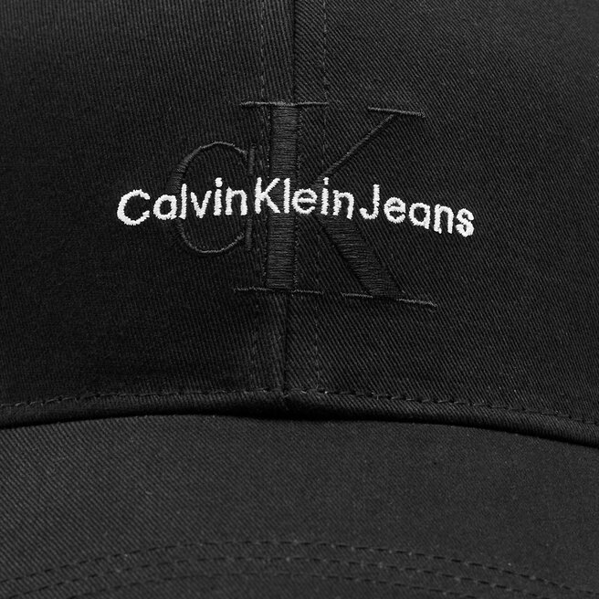 Cap Calvin Klein Monologo Embro K50K512180 Schwarz | eschuhe.de