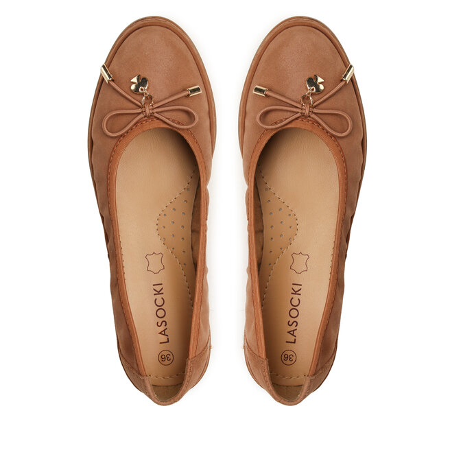 Baleríny Lasocki WI16-SPAROW-06 Hnědá | eobuv.cz