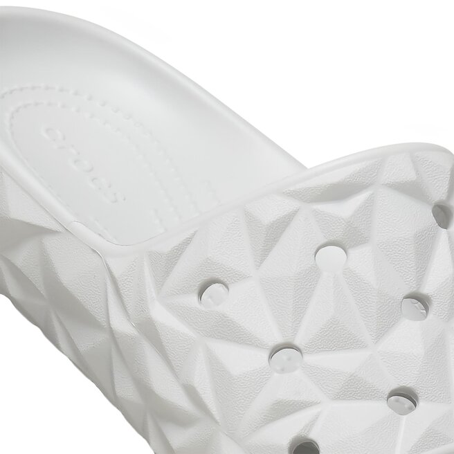 Klapki Crocs Classic Geometric Slide V 209608 Szary | eobuwie.com.pl