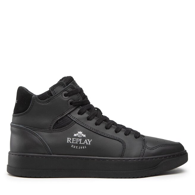 Sneakers Replay Reload Premium GMZ3R .000.C0010L Black 0003 | eschuhe.de